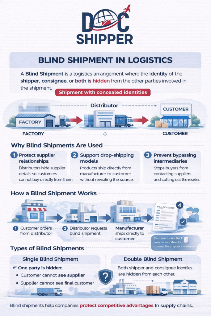 Blind Shipment: Definition & Process Guide for 2026 | DocShipper