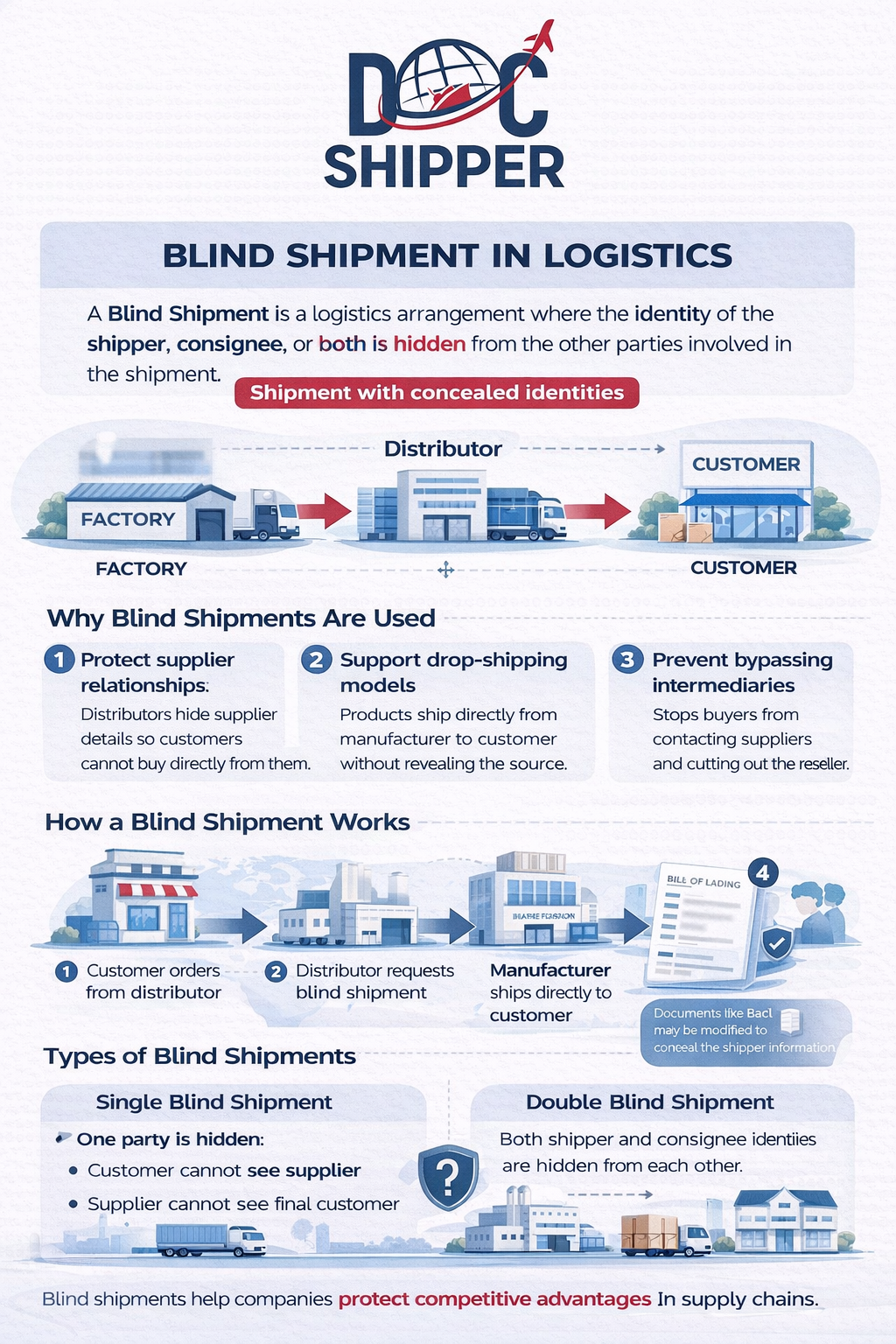Blind Shipment: Definition & Process Guide for 2026 | DocShipper