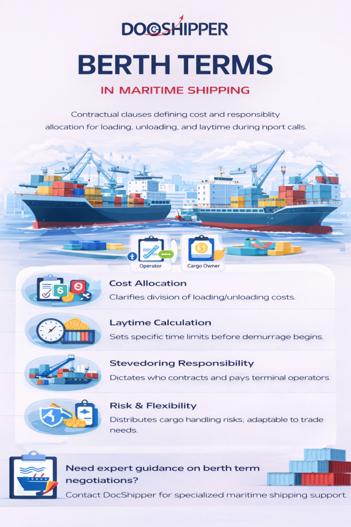 Berth Terms: Definition & Guide for 2026