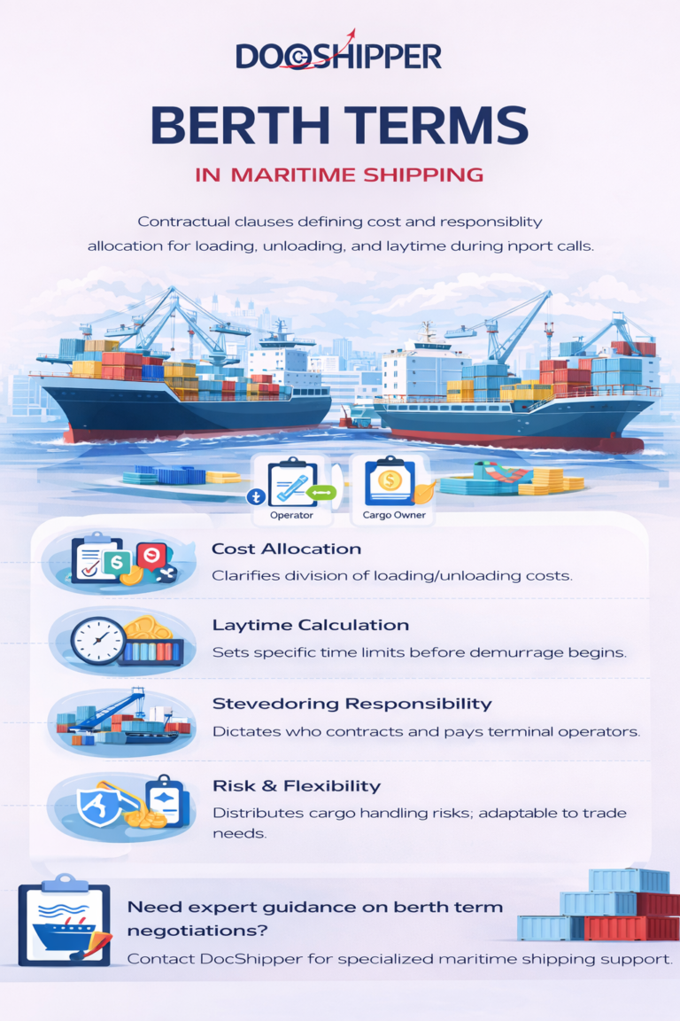 Berth Terms: Definition & Guide for 2026