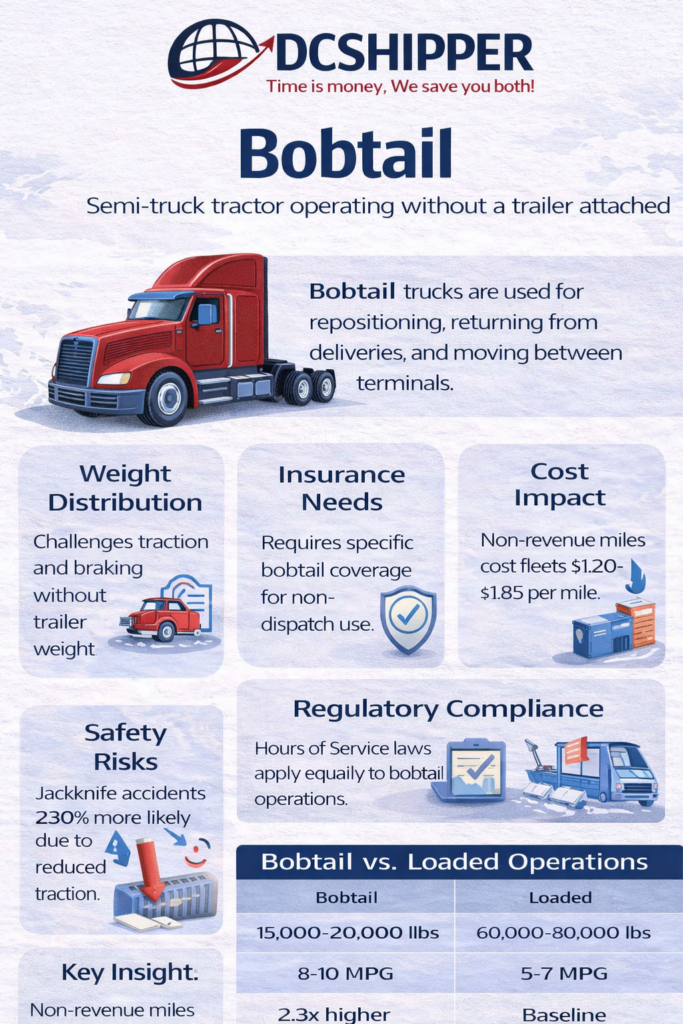Bobtail: Definition & Logistics Guide for 2026
