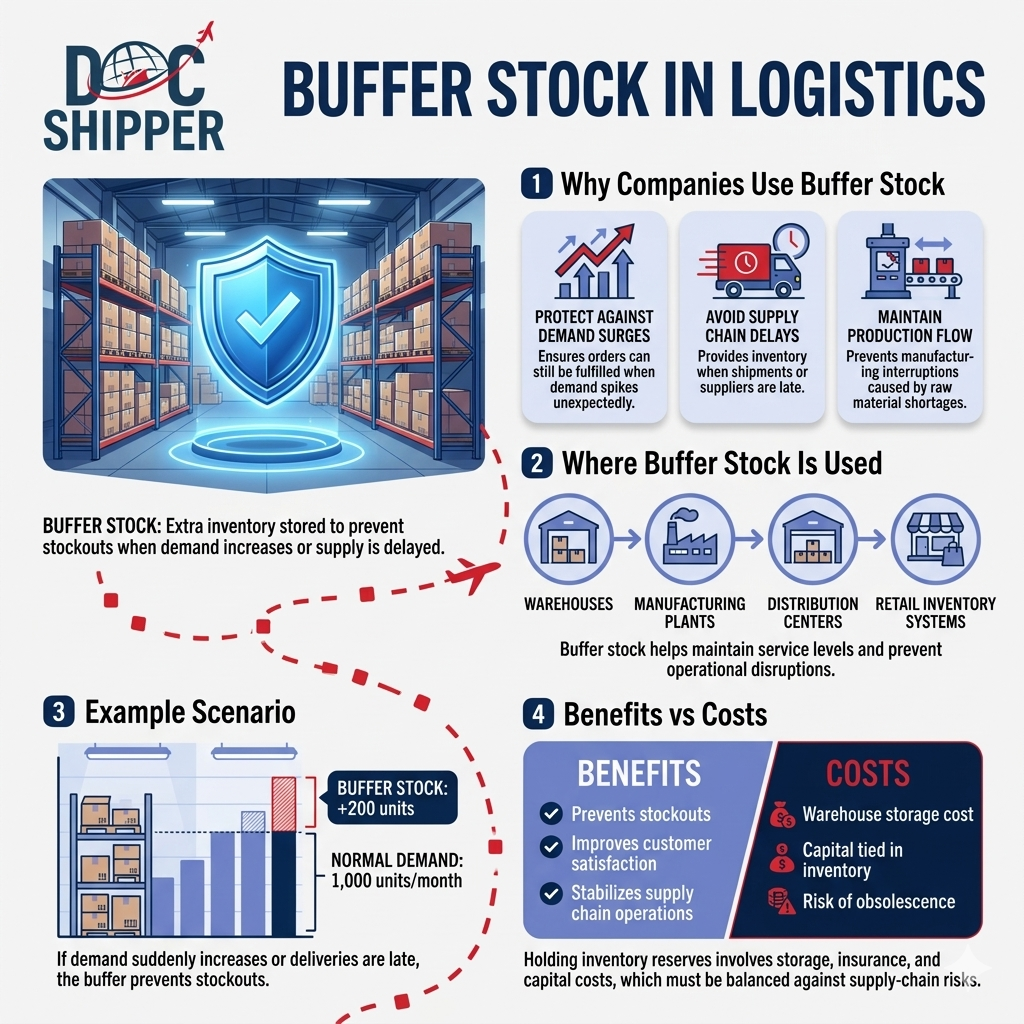 Buffer Stock: Definition, Calculation & Guide for 2026 | DocShipper