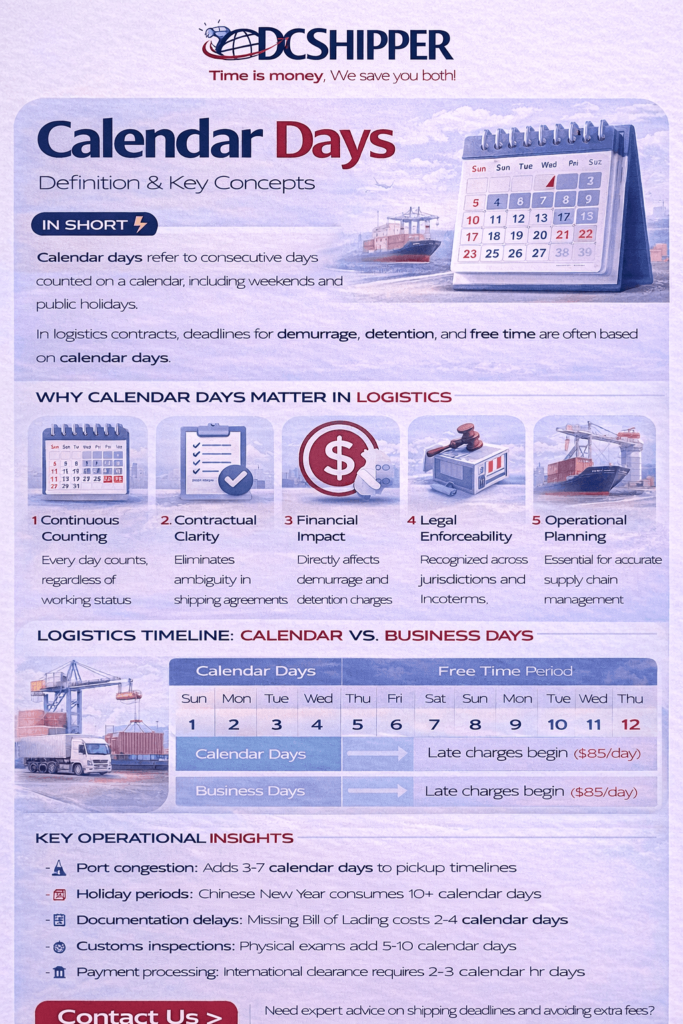 Calendar Days: Definition & Guide for 2026
