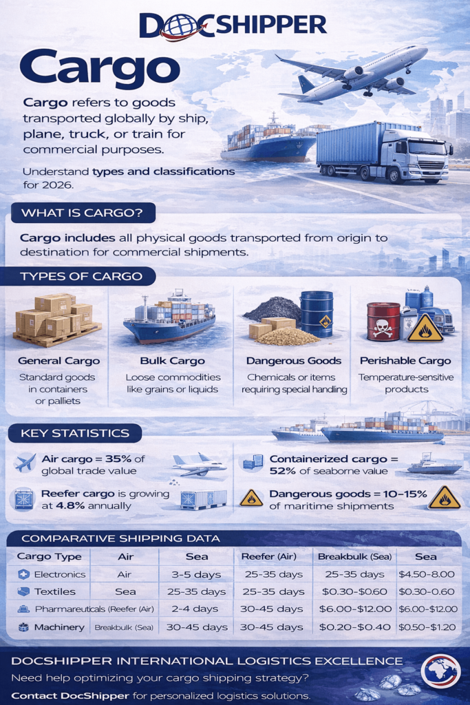 Cargo: Definition, Types & Guide for 2026