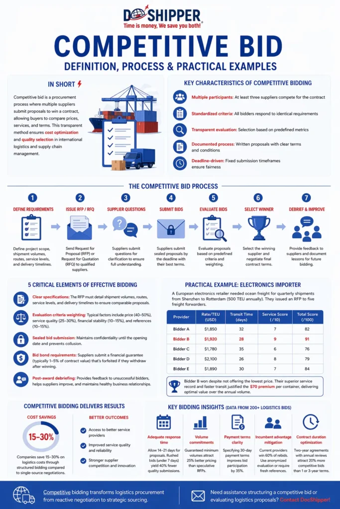 Competitive Bid: Definition & Guide for 2026