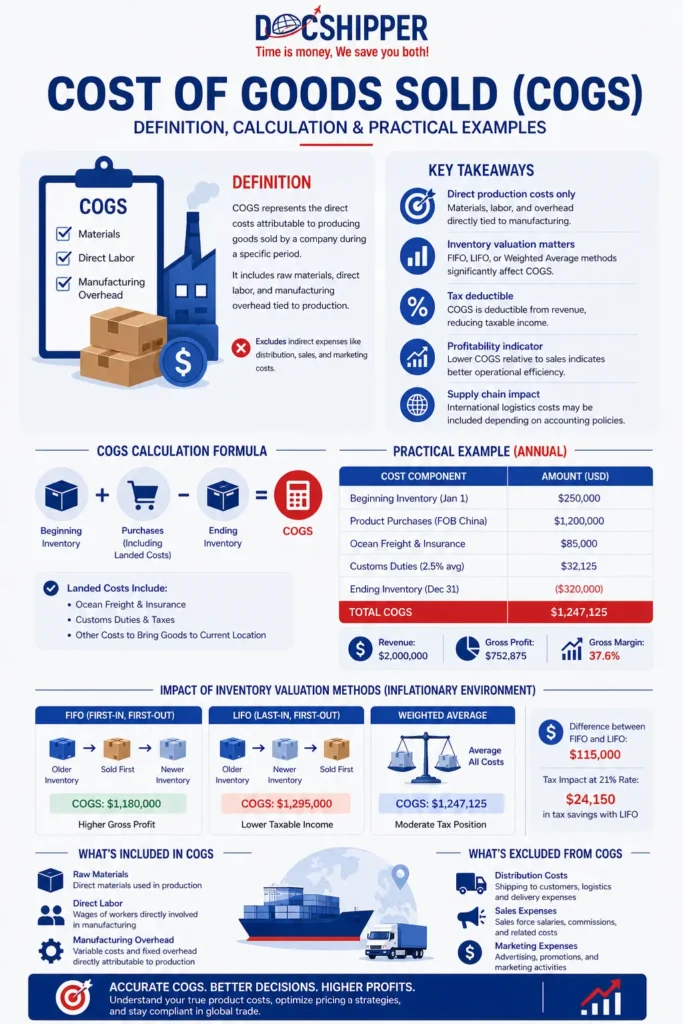 Cost of Goods Sold (COGS): Definition & Guide for 2026