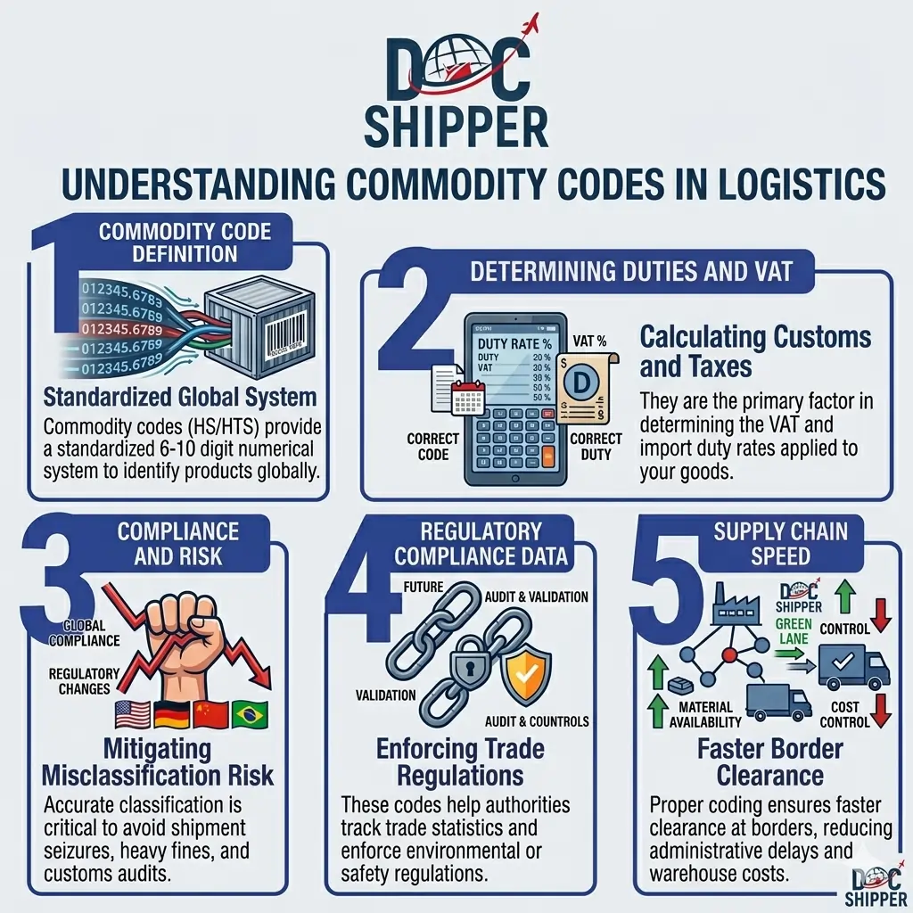 Commodity Code: Definition & Classification Guide in 2026