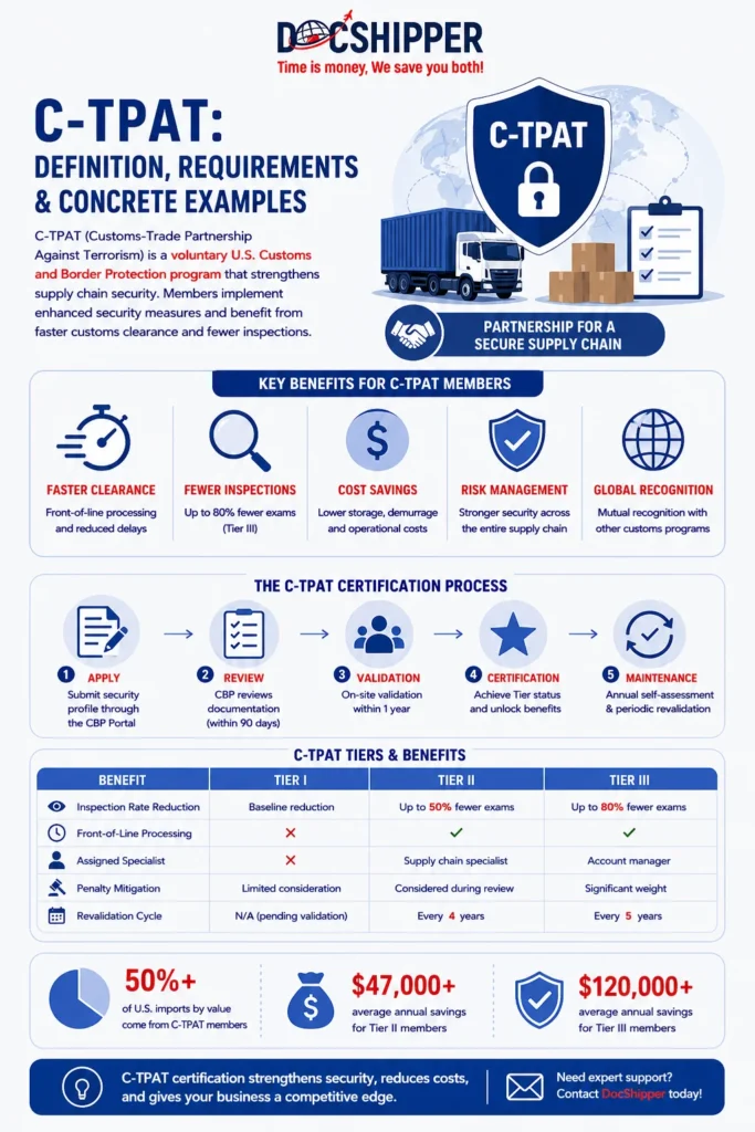 C-TPAT: Definition, Requirements & Guide for 2026