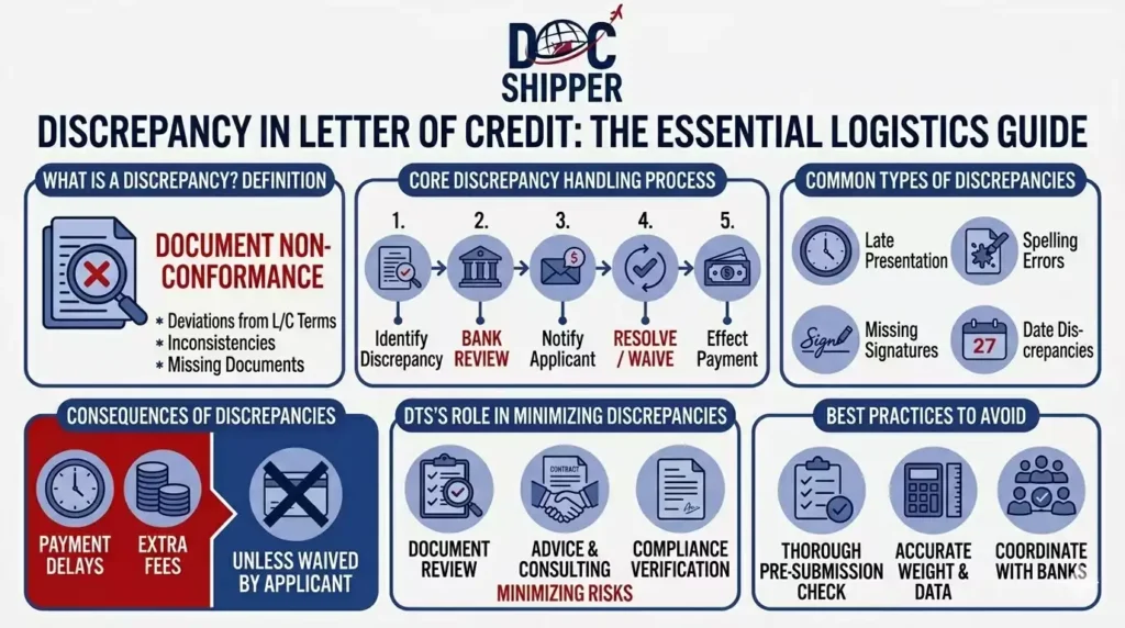 Discrepancy Letter of Credit: Definition & Resolution in 2026