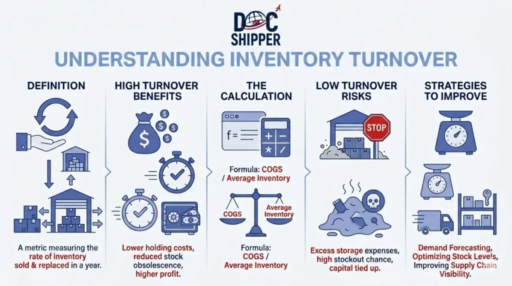 Inventory Turnover: definition & calculation guide in 2026